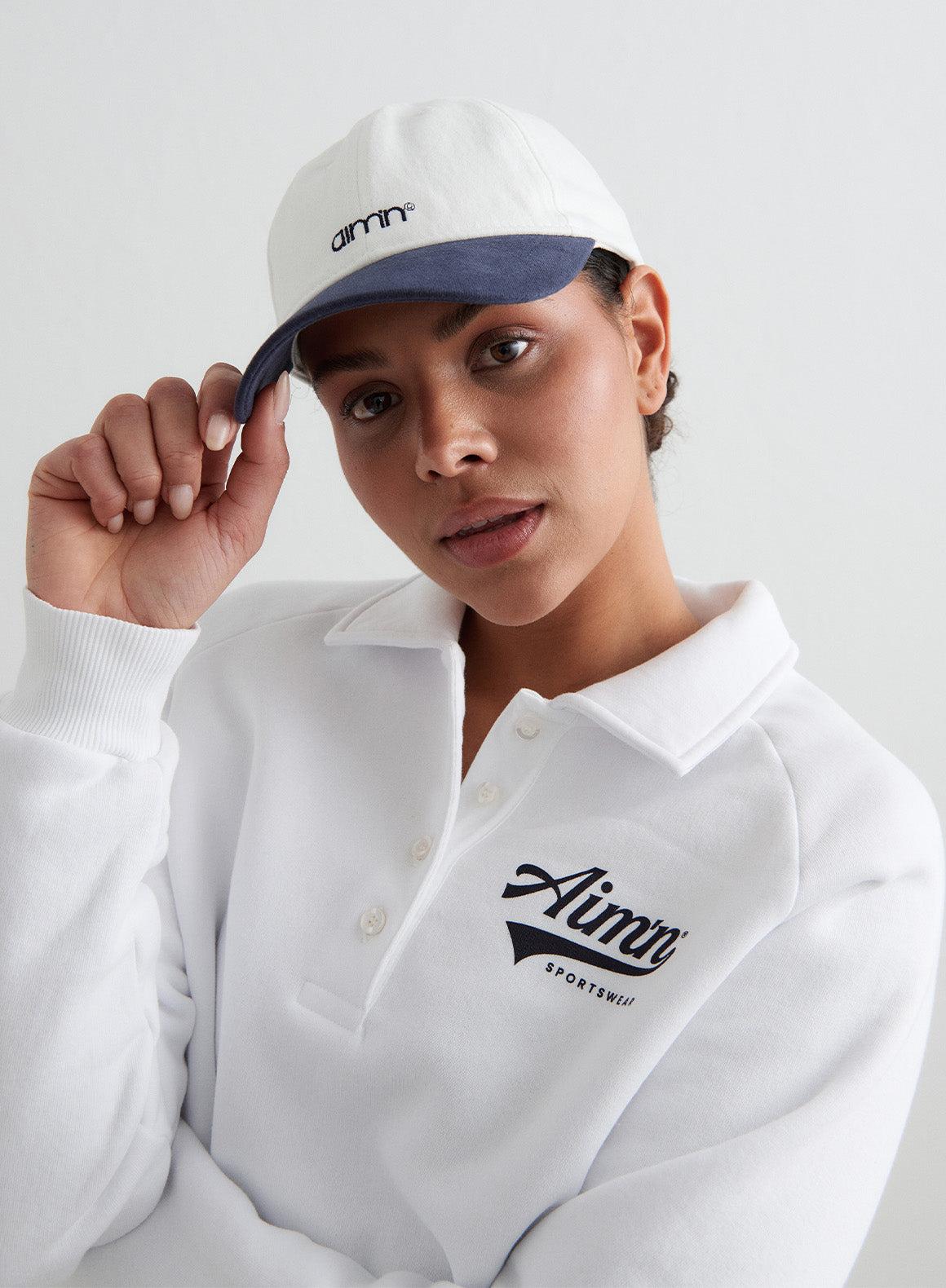 Off-White Small Logo Cap – AIMN NZ
