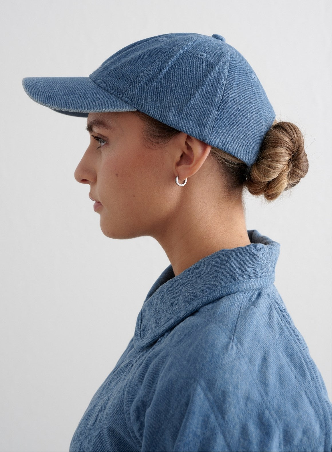 Denim Small Logo Cap – AIMN NZ