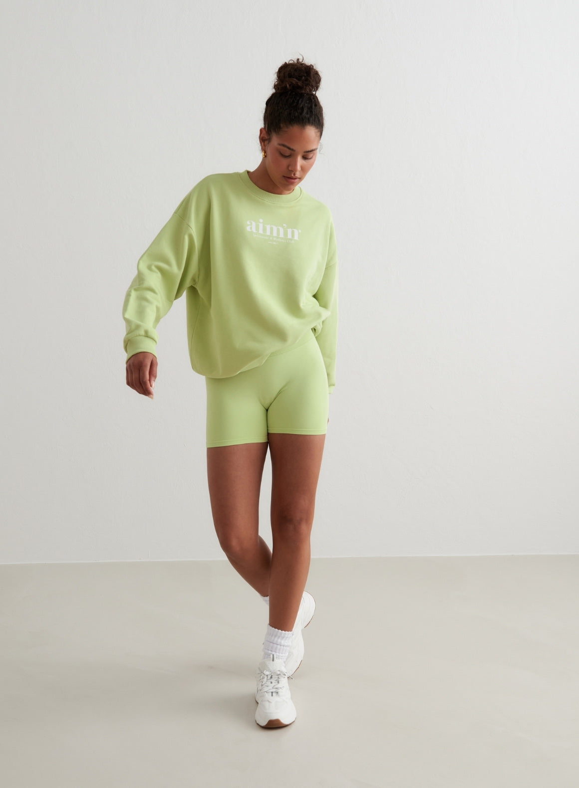 Matcha Club Terry Sweatshirt – AIMN NZ