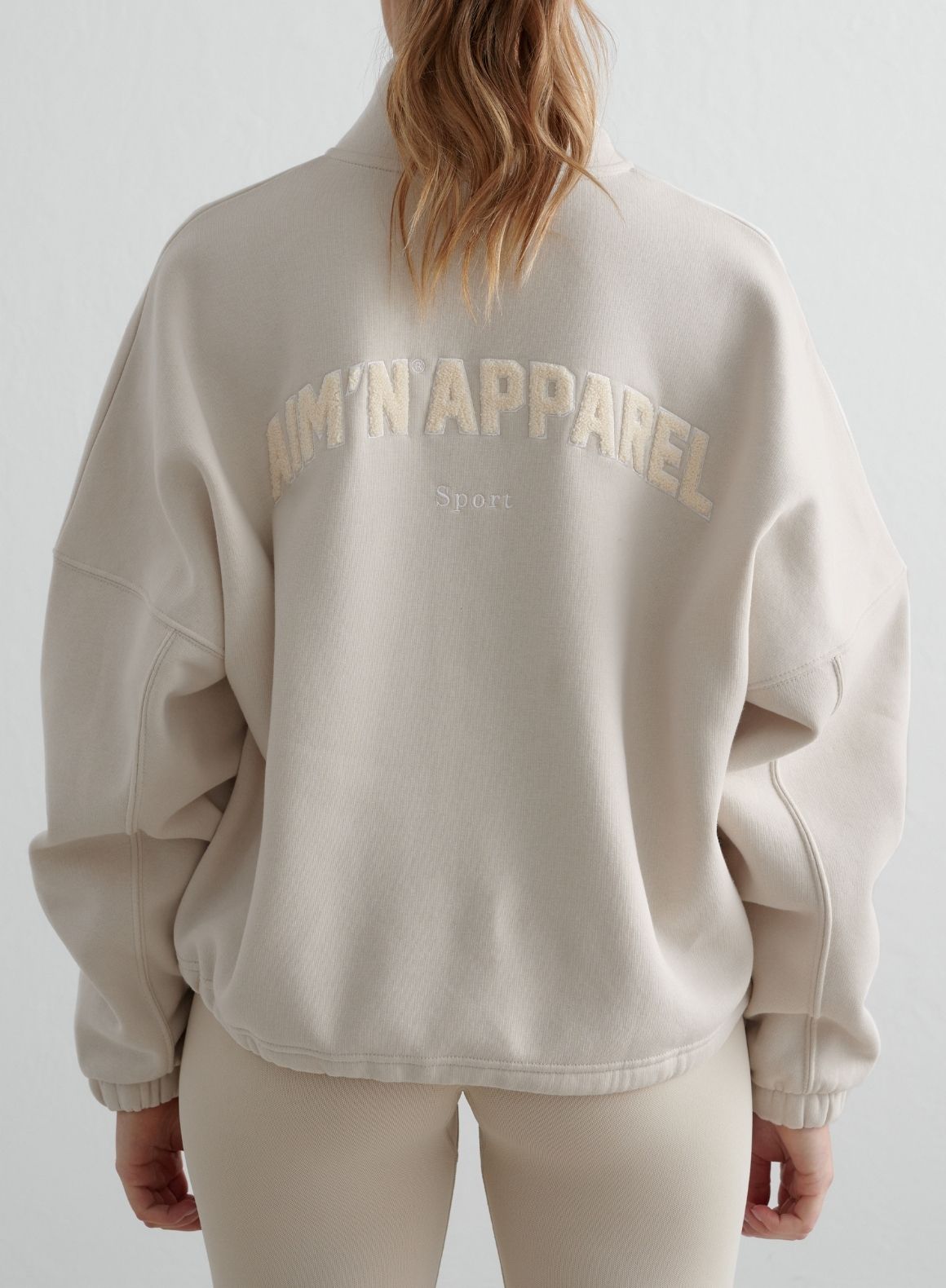 Clay Campus Sweat Zip Jacket – AIMN NZ