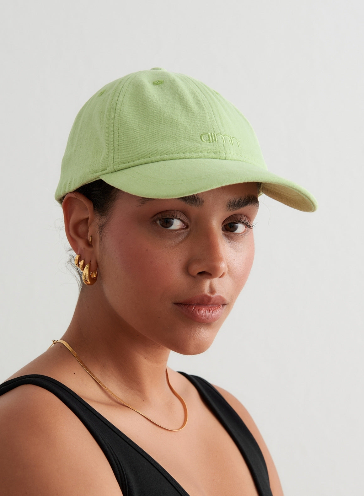 Matcha Small Logo Cap – AIMN NZ