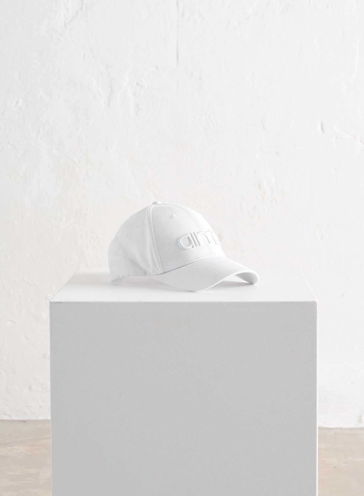 White Logo Cap – AIMN NZ